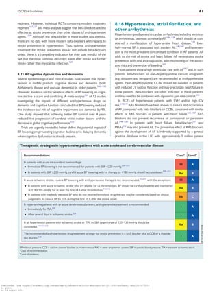 2018 esc esh guidelines for the management of arterial hypertension | PDF