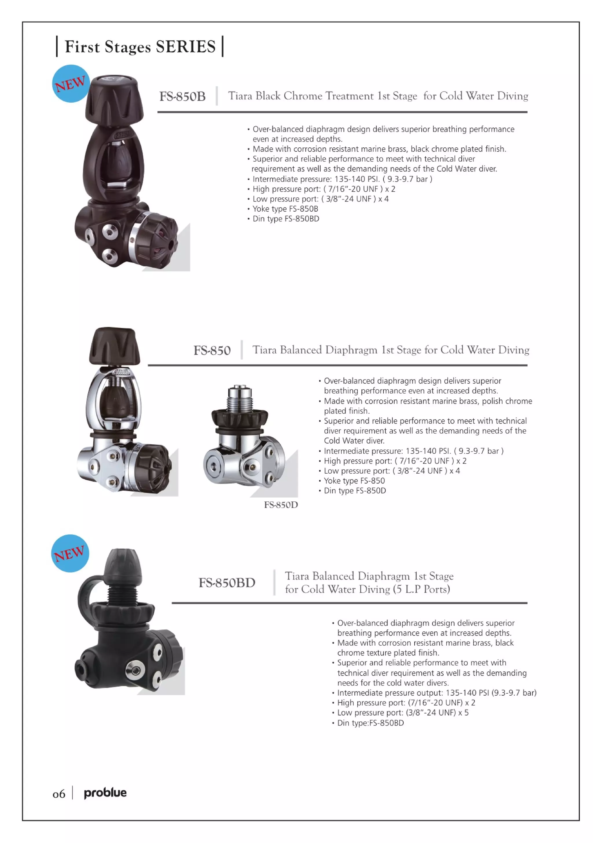 first stage / regulator series | PDF