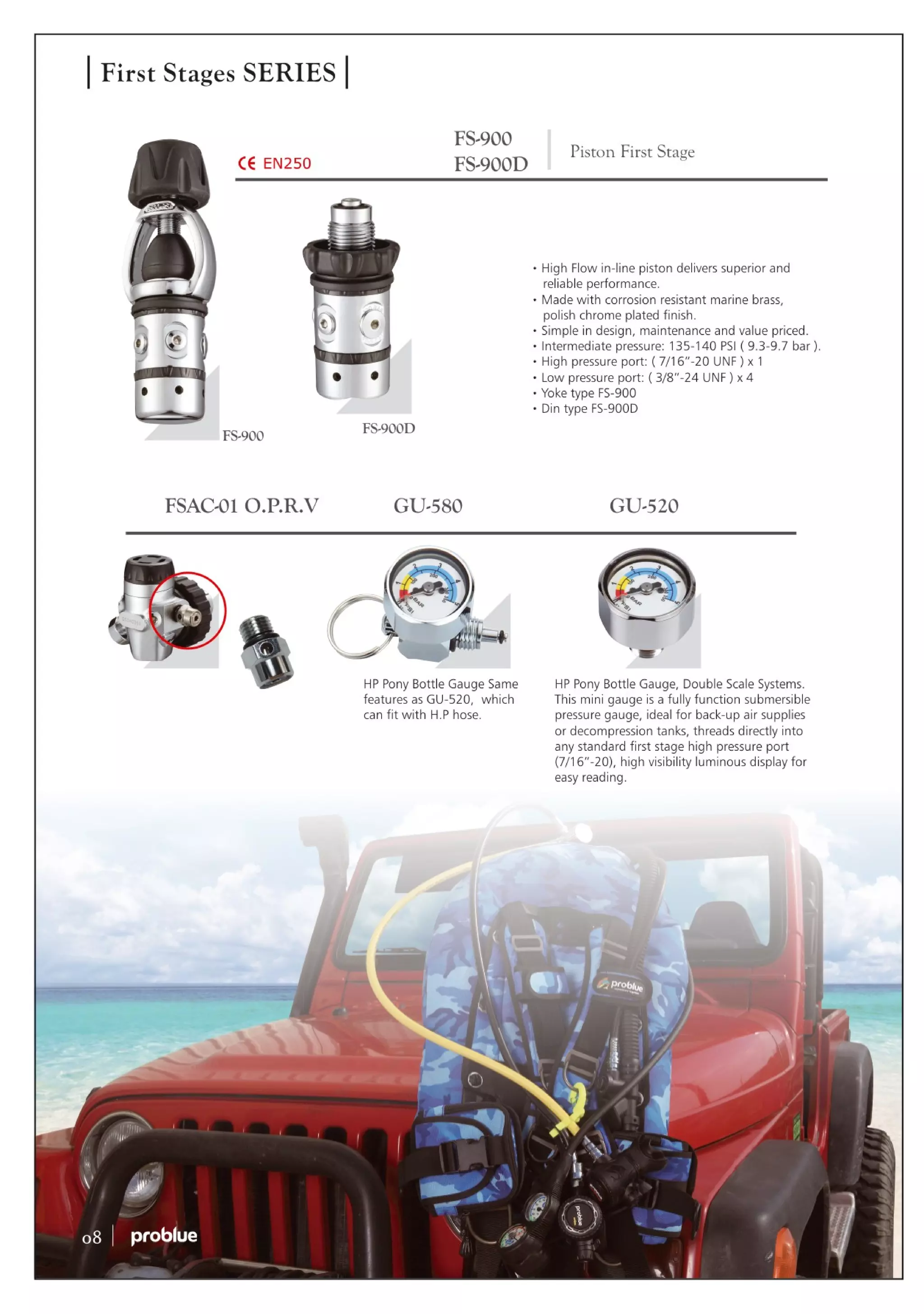 first stage / regulator series | PDF