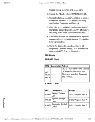 2018 Ford 6.7L Charging System | PDF