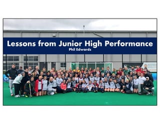 Lessons from Junior High-Performance | PPT