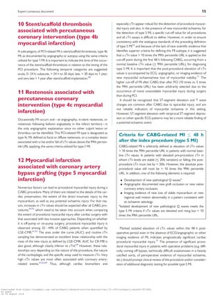 2018 fourth universal definition of myocardial infarction | PDF