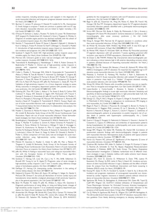 2018 fourth universal definition of myocardial infarction | PDF