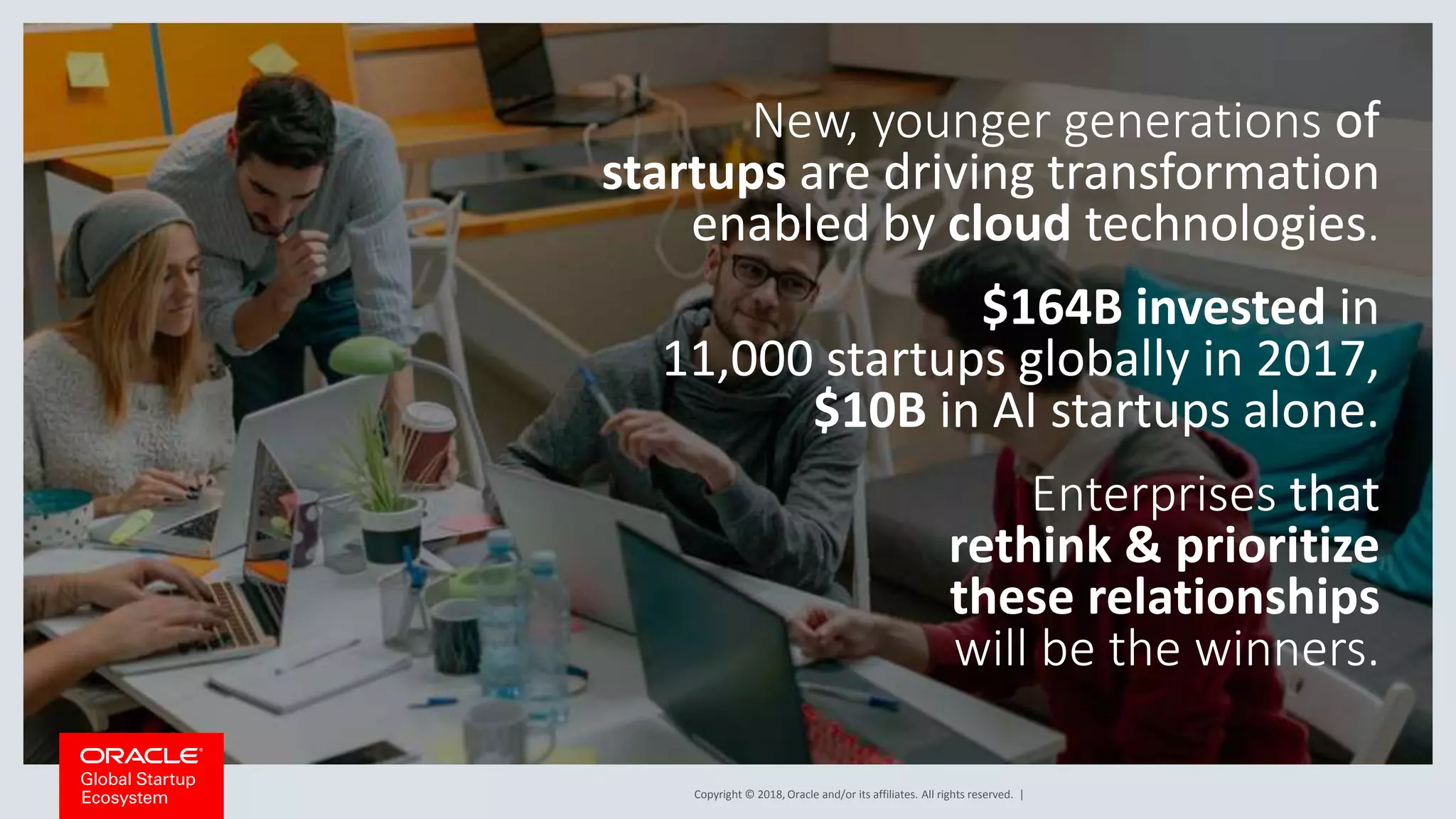 Oracle Global Startup Ecosystem Overview August 2018 | PPT