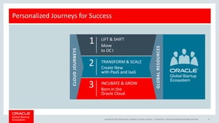 Oracle Global Startup Ecosystem Overview August 2018 | PPT