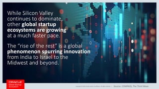 Oracle Global Startup Ecosystem Overview August 2018 | PPT