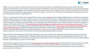 2018 Harvard Legal Technology Symposium | PDF | Legal Services Industry ...