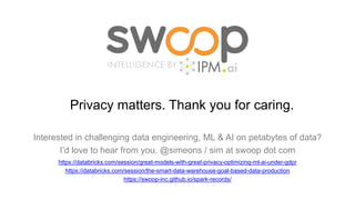 High accuracy ML & AI over sensitive data | PPT