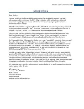 2018 IC3 Report | PDF