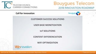 TC3 Summit - 2018 Global Telco Partnership Priorities | PDF