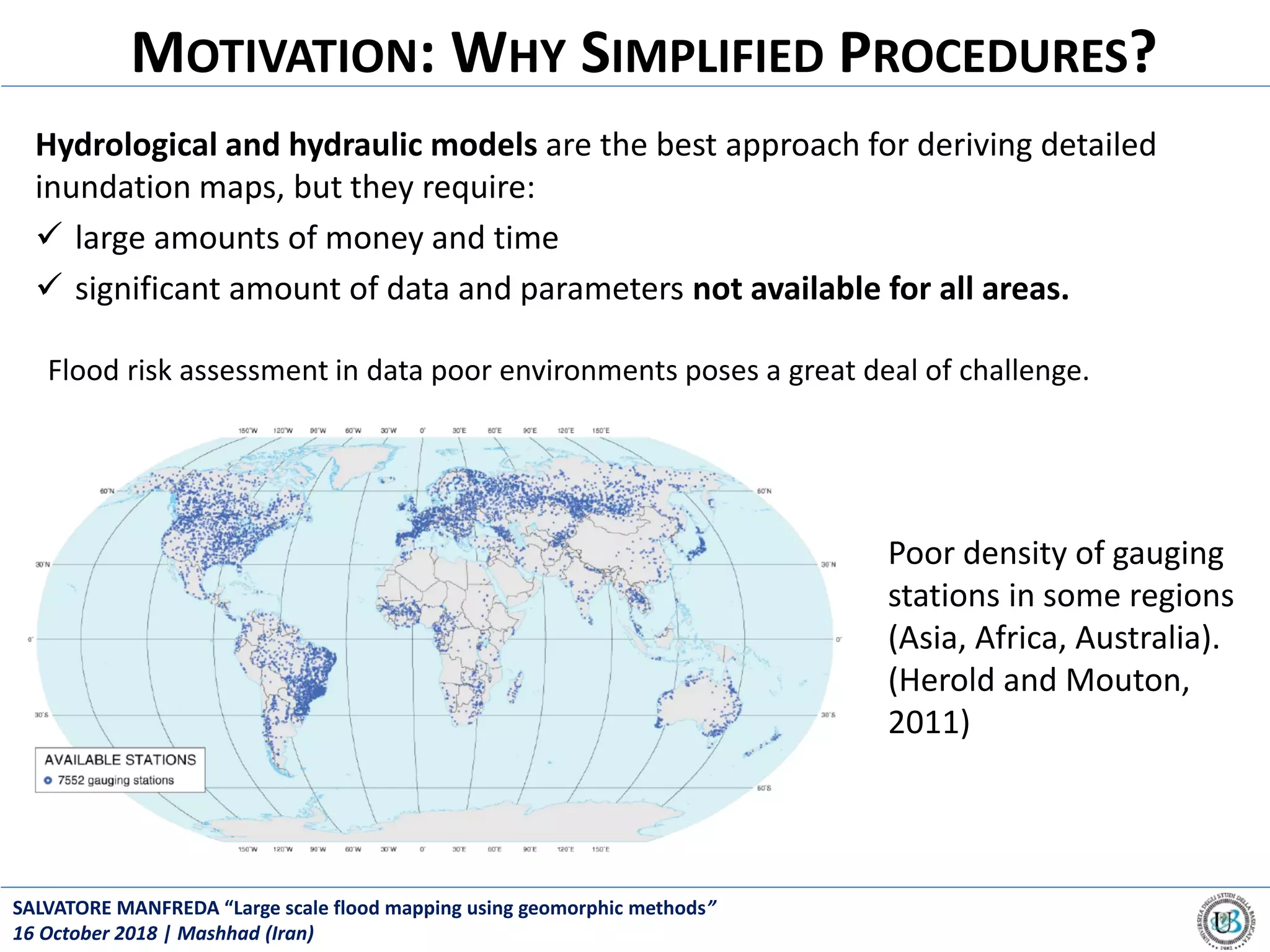 LARGE SCALE FLOOD MAPPING USING GEOMORPHIC METHODS | PDF