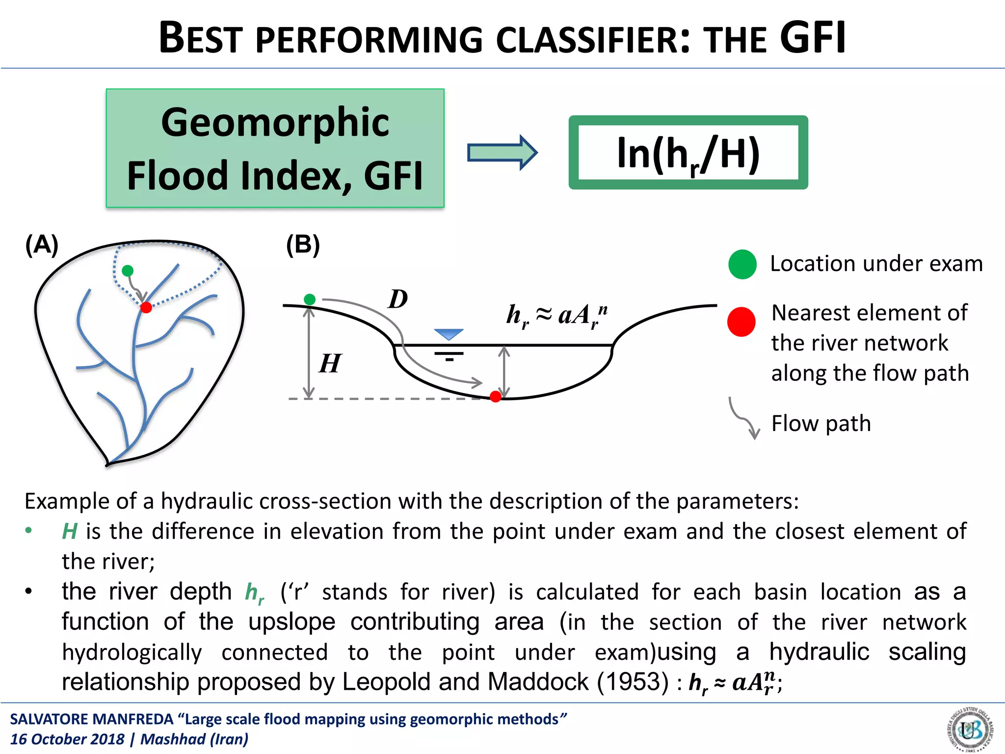 LARGE SCALE FLOOD MAPPING USING GEOMORPHIC METHODS | PDF