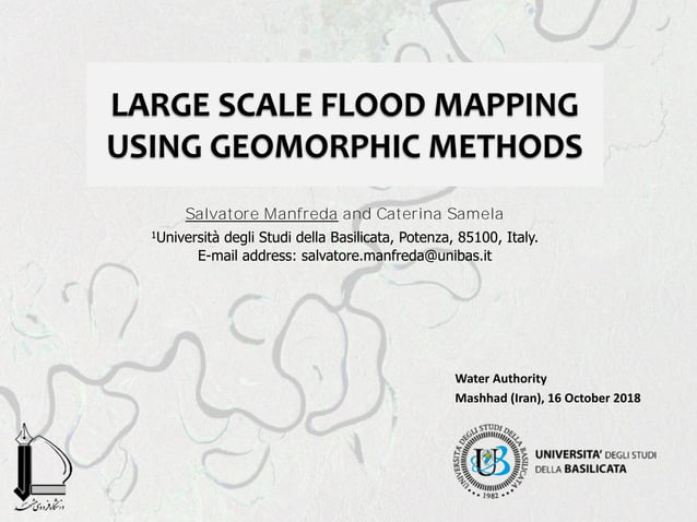 LARGE SCALE FLOOD MAPPING USING GEOMORPHIC METHODS | PDF