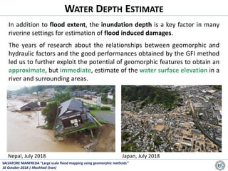 LARGE SCALE FLOOD MAPPING USING GEOMORPHIC METHODS | PDF
