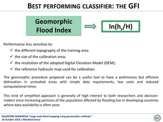 LARGE SCALE FLOOD MAPPING USING GEOMORPHIC METHODS | PDF