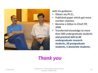 Blood sample collection in lab. animals | PPTX