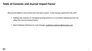 2018 Journal Impact Factor | PDF