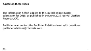 2018 Journal Impact Factor | PDF