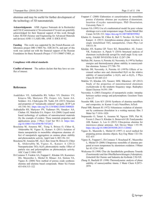 2018 khodan an-porous monoliths consisting of aluminum oxyhydroxide nanofibrils | PDF