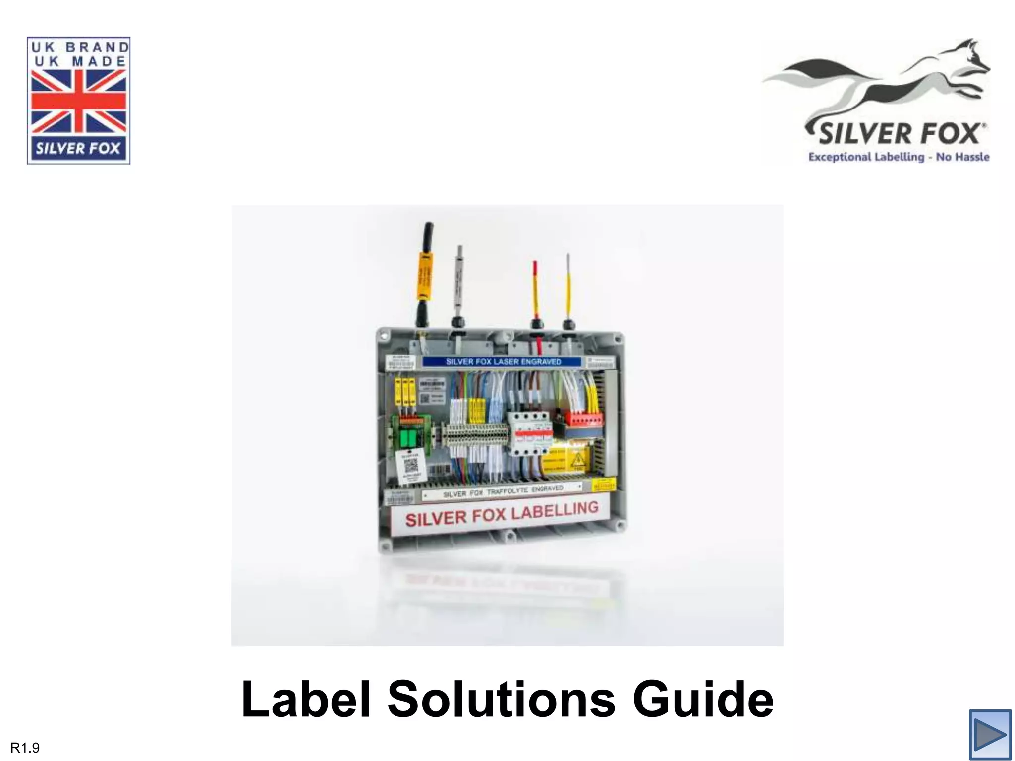 Silver Fox Label Solutions Guide - 2018 | PPTX | Technology & Computing