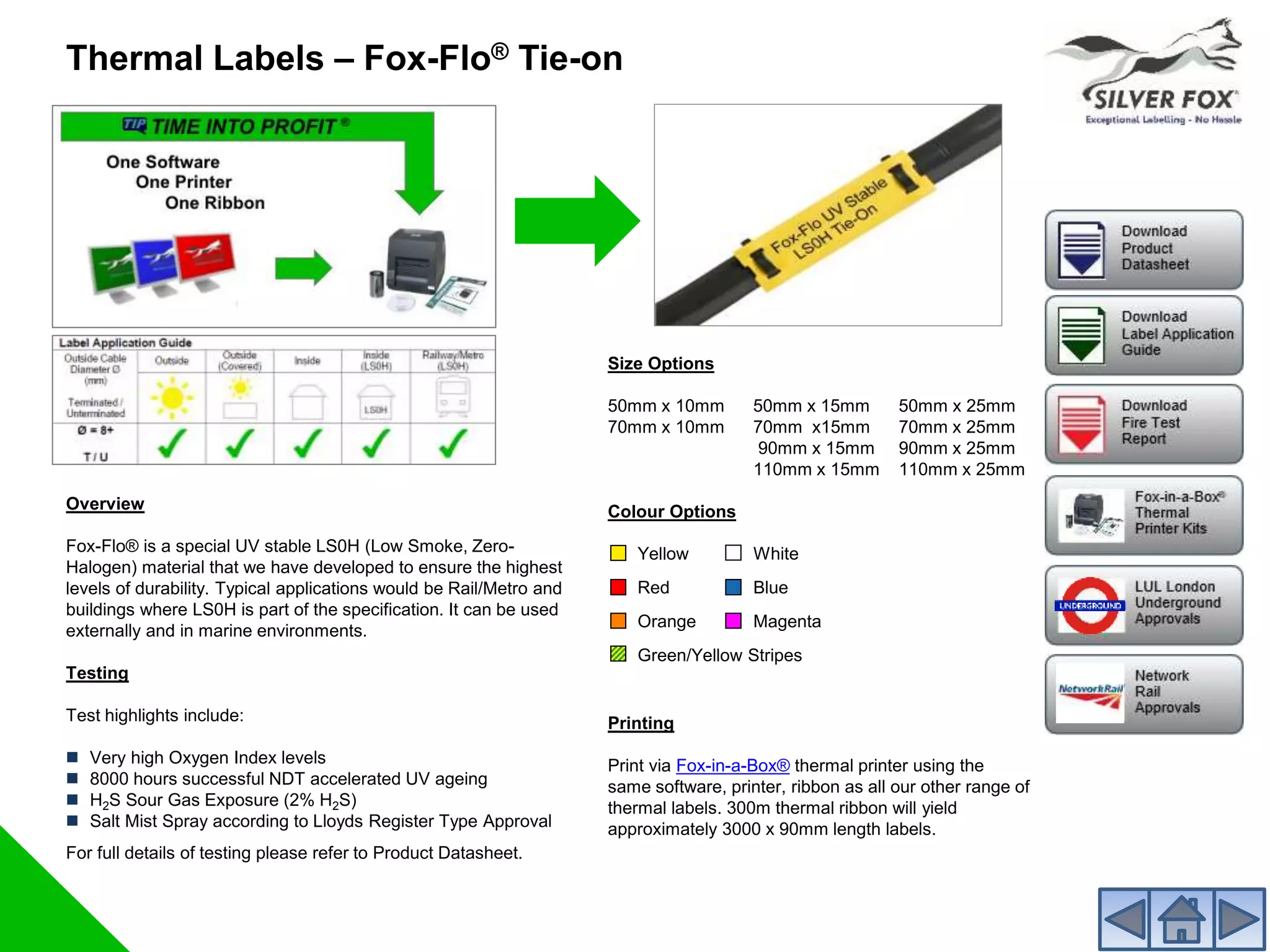 Silver Fox Label Solutions Guide - 2018 | PPTX | Technology & Computing