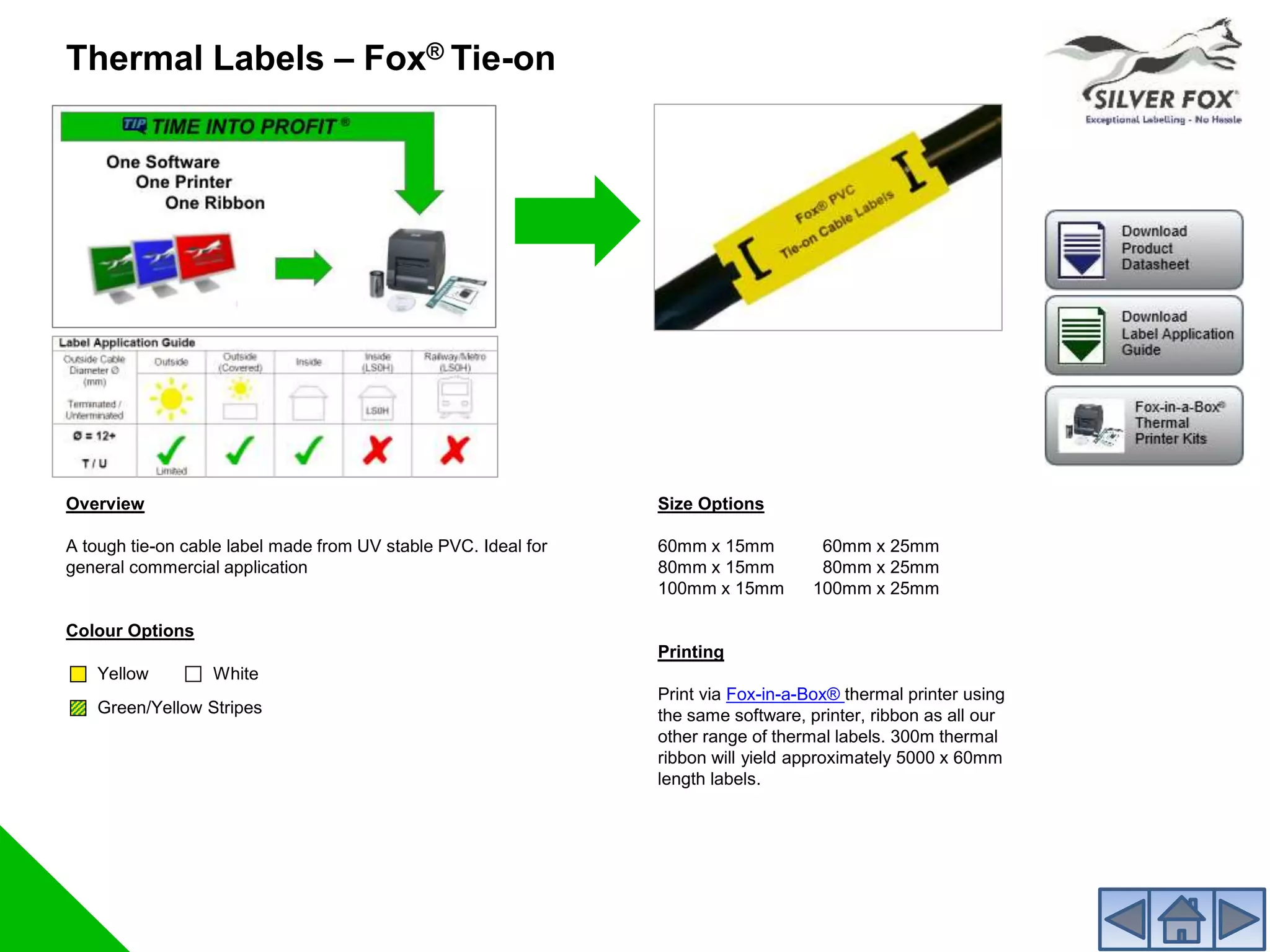 Silver Fox Label Solutions Guide - 2018 | PPT