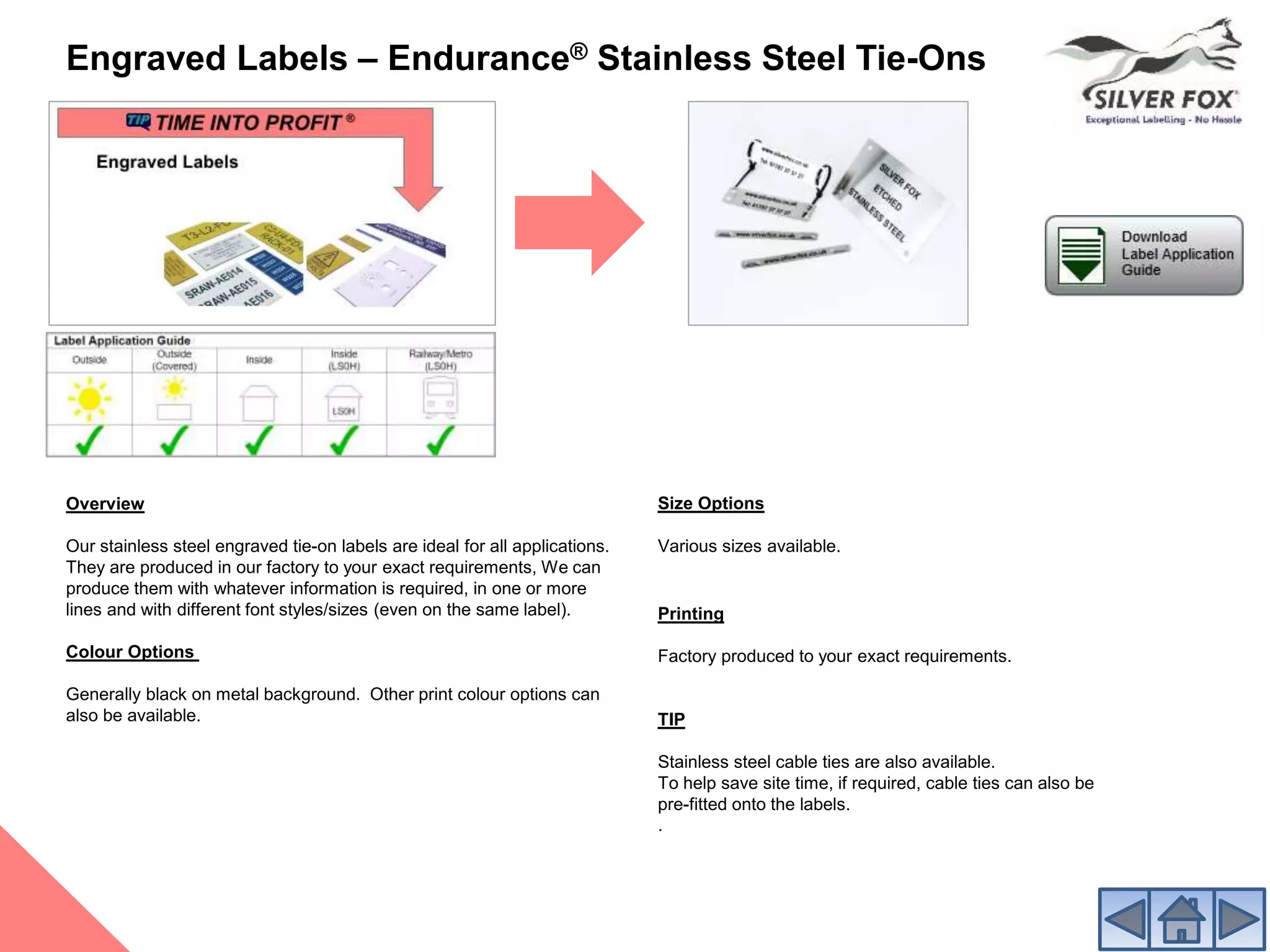 Silver Fox Label Solutions Guide - 2018 | PPTX | Technology & Computing