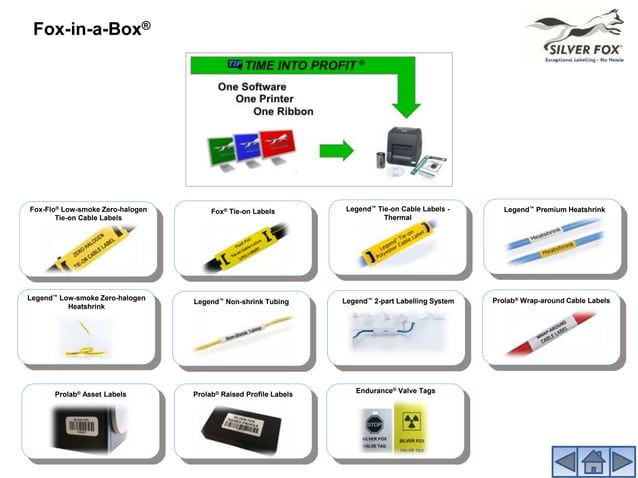 Silver Fox Label Solutions Guide - 2018 | PPTX | Technology & Computing