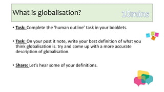 What is globalisation? | PPTX | Internet | Computing