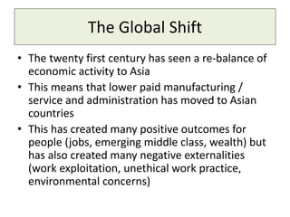 Global shift | PPT