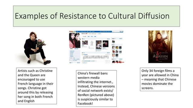 The impacts of cultural diffusion | PPTX