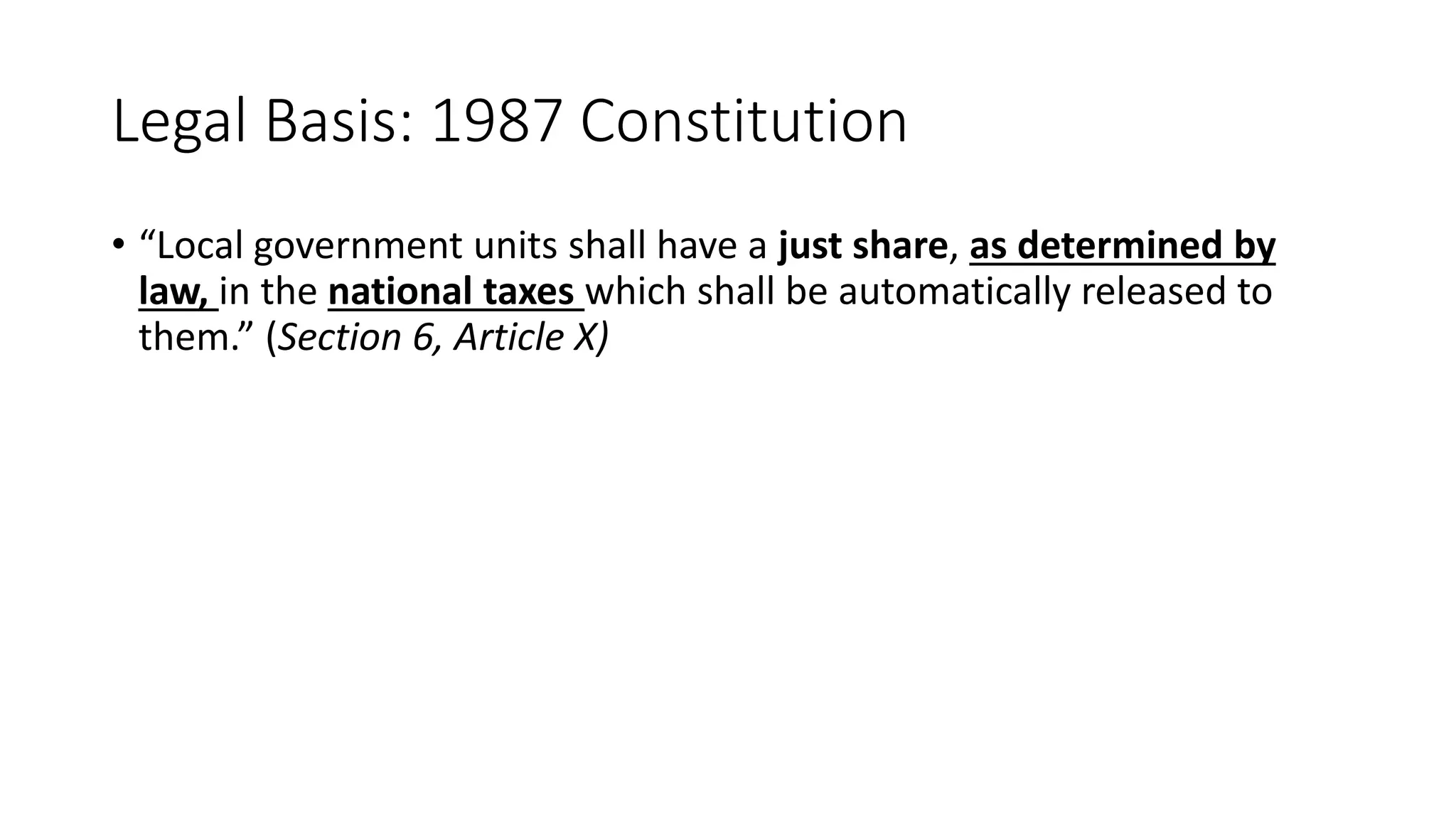 2018 Mandanas Ruling | PPTX