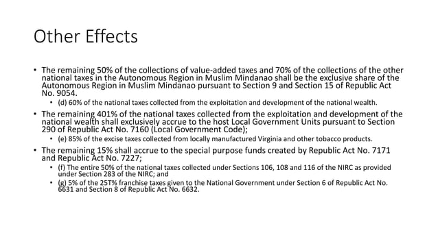 2018 Mandanas Ruling | PPTX
