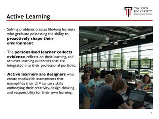 Empowering active learning of higher education students through space ...