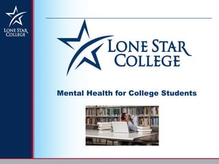 Mental Health for College Students powerpoint | PPTX