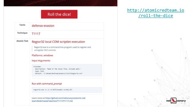 MITRE ATT&CKcon 2018: Building an Atomic Testing Program, Brian Beyer ...