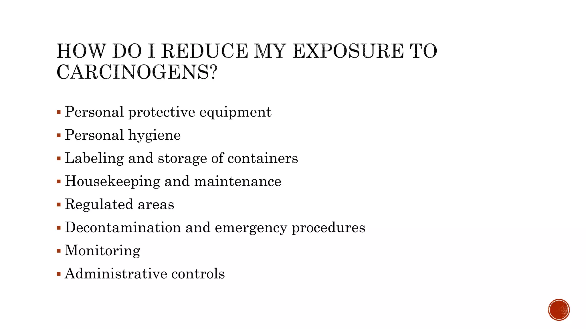 Carcinogenic substances | PPTX