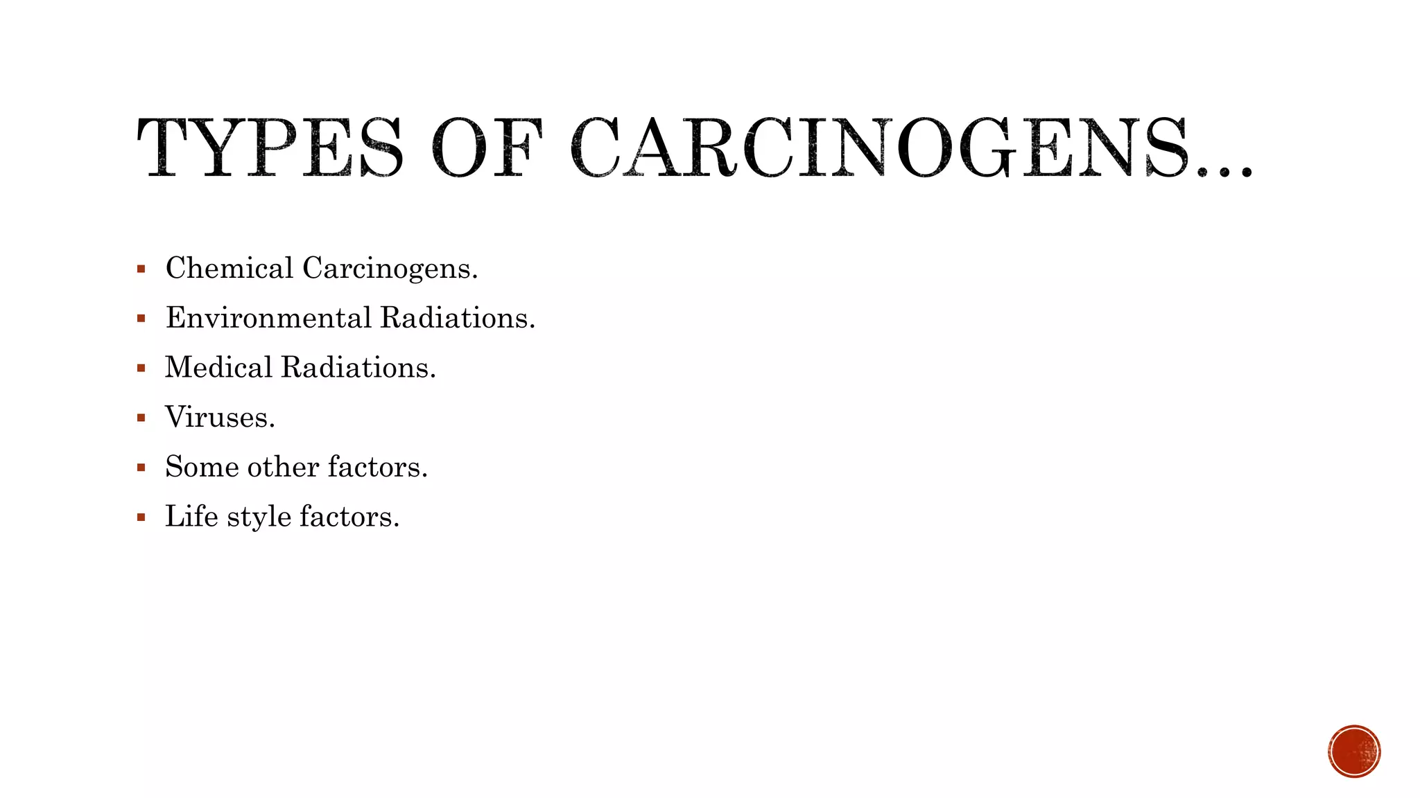 Carcinogenic substances | PPTX