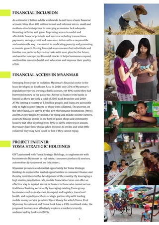 Future of Finance for Myanmar's Unbanked | PDF
