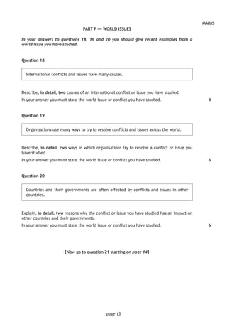 National 5 Modern Studies exam 2018 | PDF