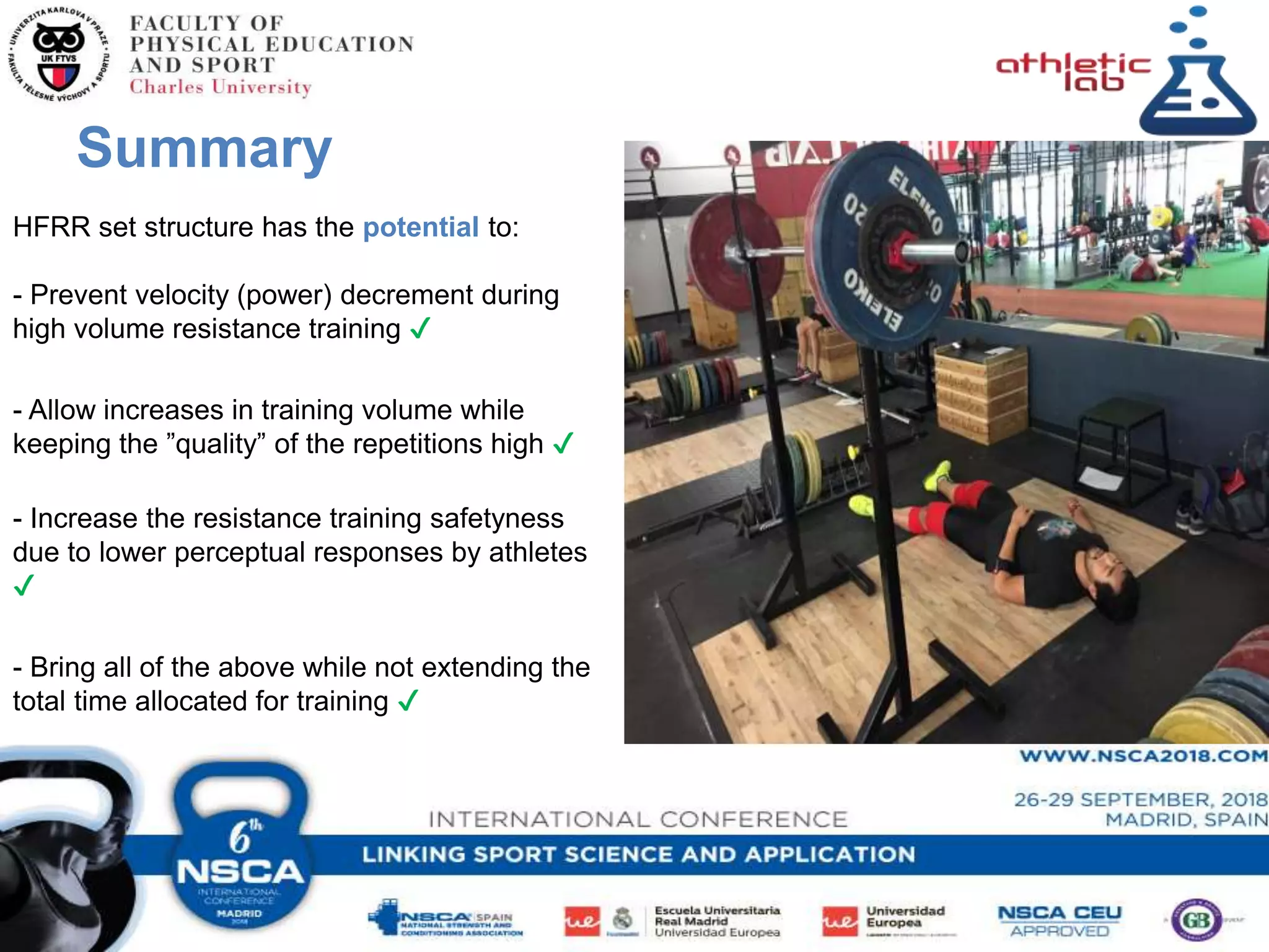 Effects of Different Set Structures on RPE, Velocity, and Power ...