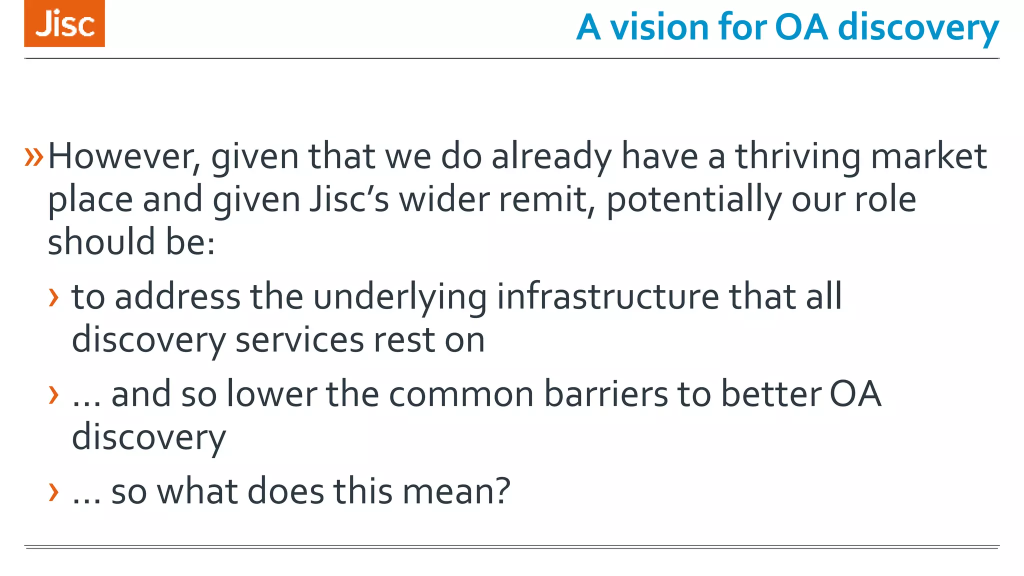 Open access discover - Sarah Fahmy | PPTX | Publishing Industry ...