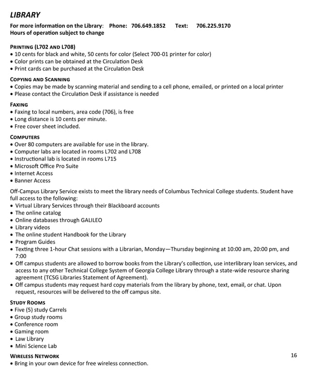 2018 orientation student handbook | PDF