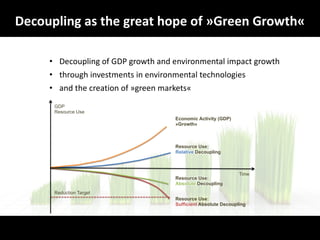 Sustainable growth or sustainable degrowth? On the hard problem of ...
