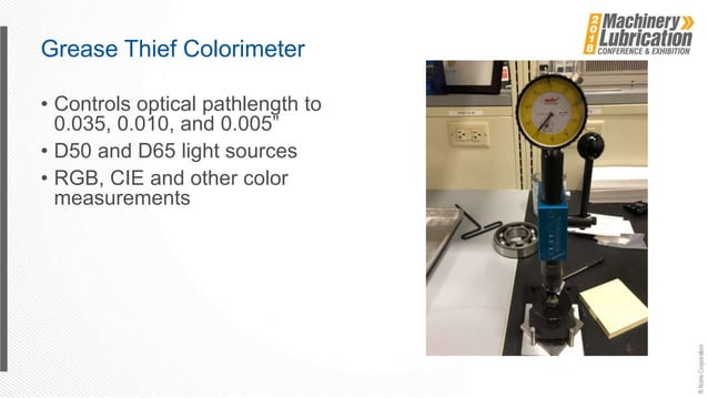 Proactive Grease Analysis - 2018 Machinery Lubrication Conference | PPT