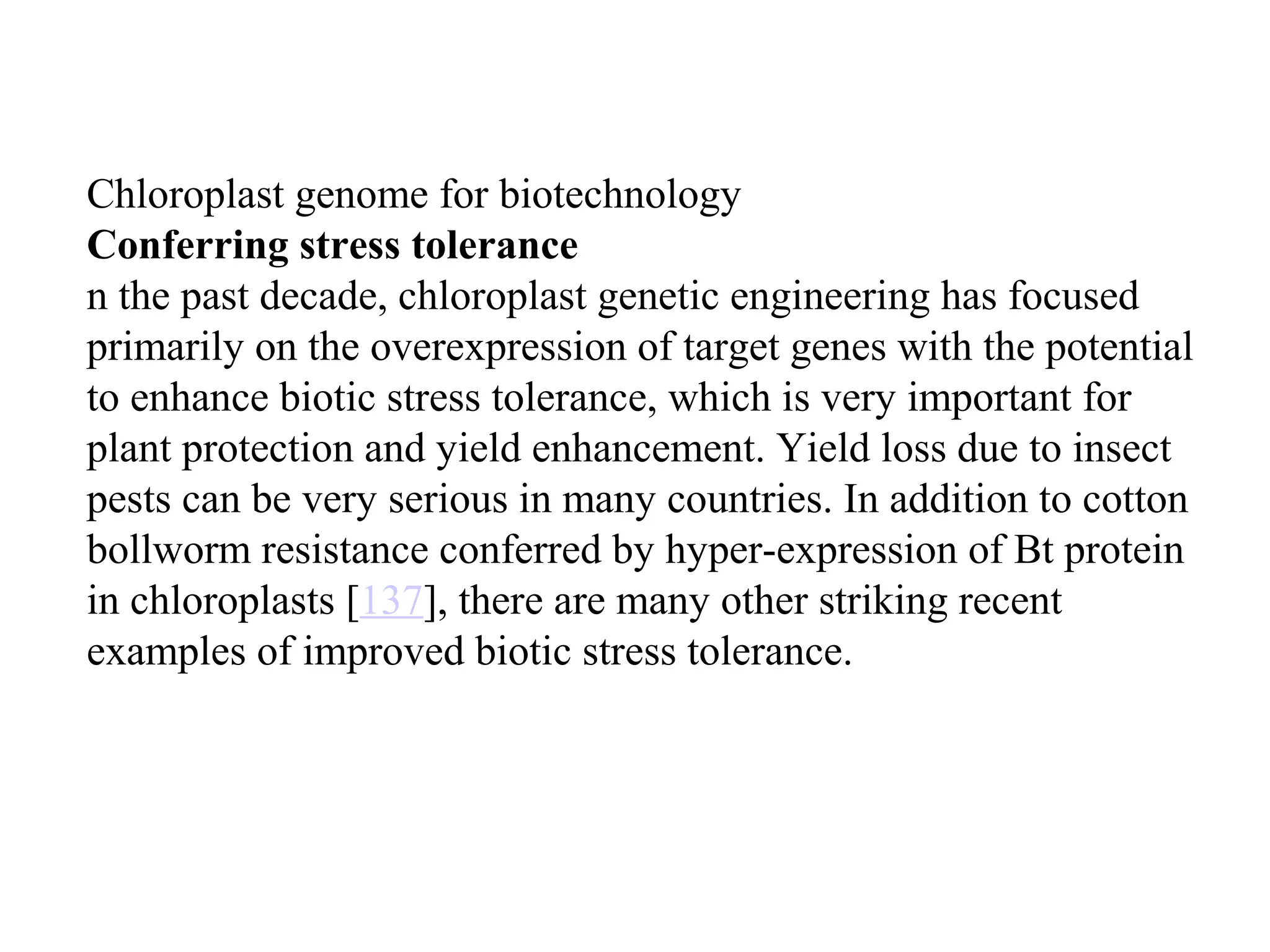 chloroplast genome ppt. | PPT