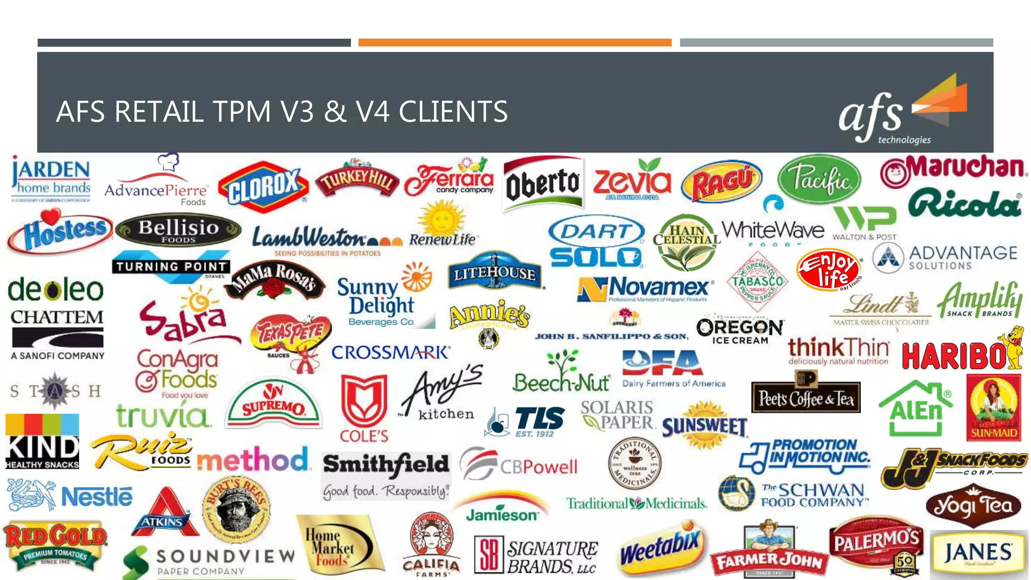 Joe Bellini - AFS CEO - TPM Customer Event Opening Remarks | PPT