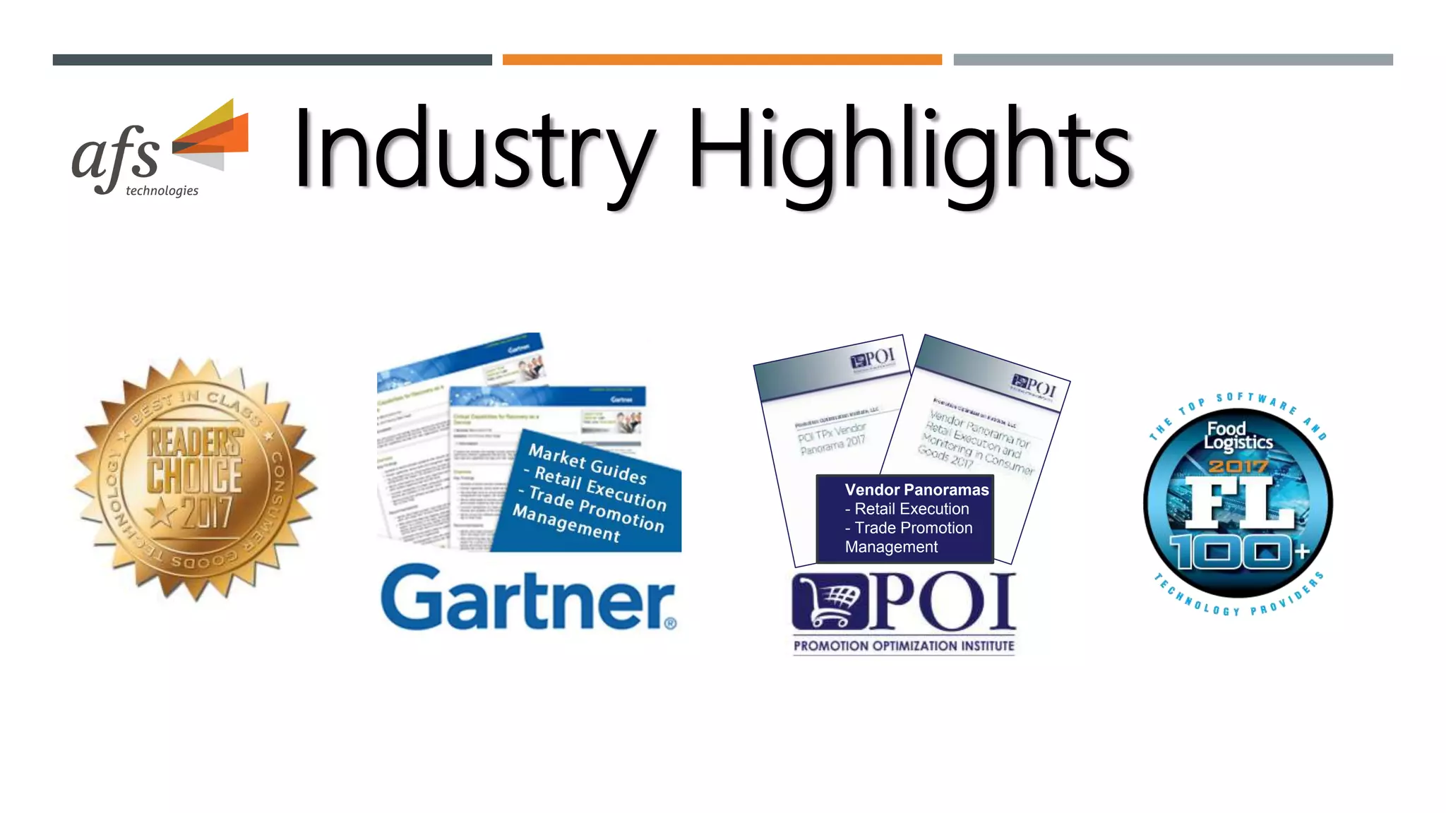 Joe Bellini - AFS CEO - TPM Customer Event Opening Remarks | PPT