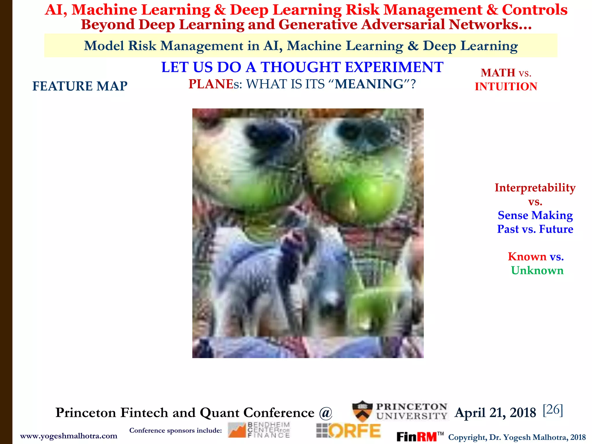 2018 Princeton Fintech & Quant Conference: AI, Machine Learning & Deep Learning Risk Management ...