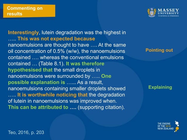 Writing results and discussion chapters for quantitative research | PPTX